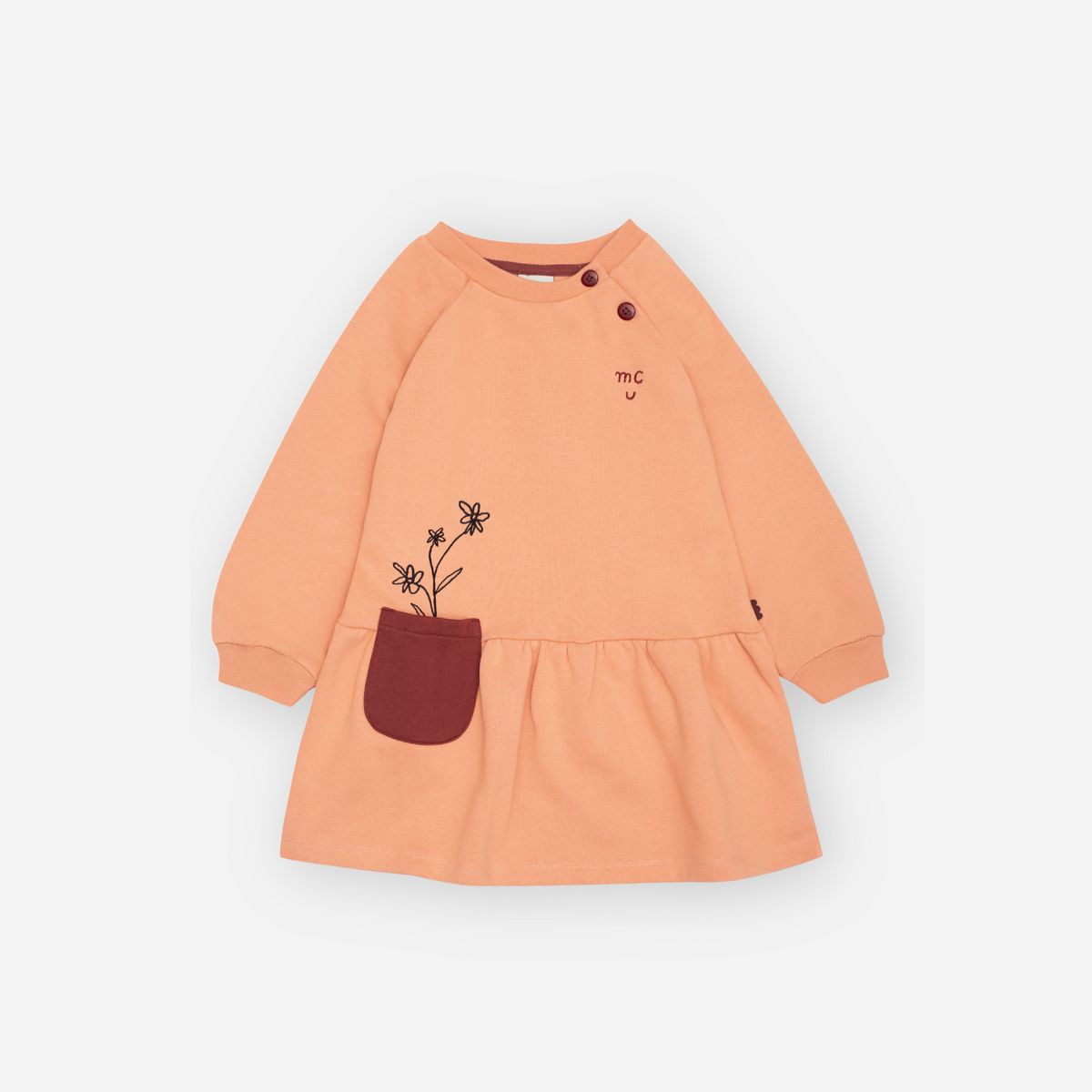 Mon Coeur - Floral Bloom Pocket Kid Dress – Dearly