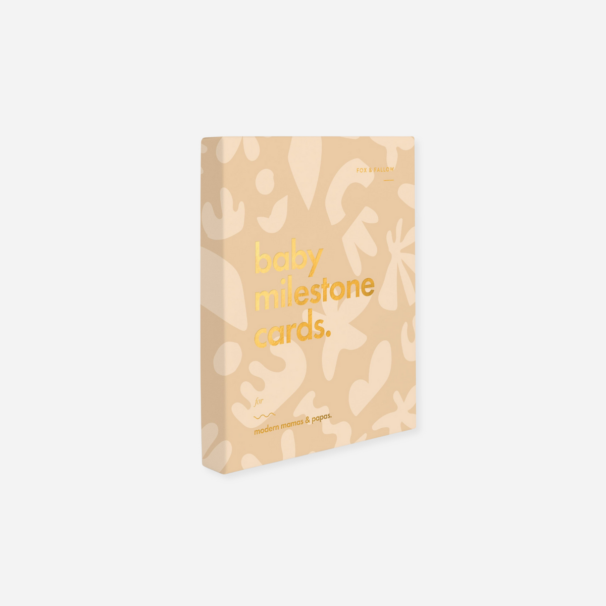 Fox & Fallow - Gold-Foil Baby Milestone Cards - Helios – Dearly