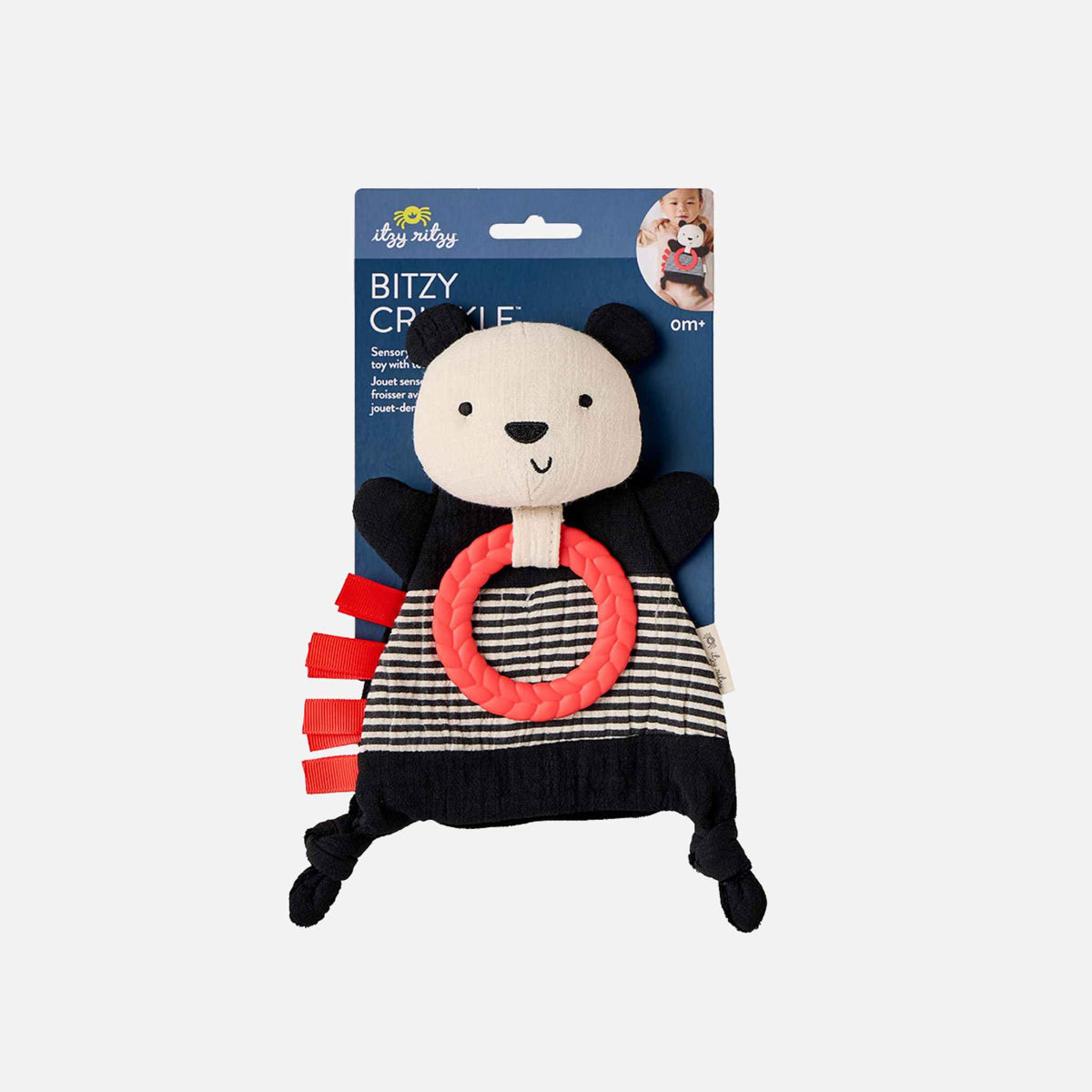 Itzy Ritzy - Bitzy Crinkle Panda Toy – Dearly