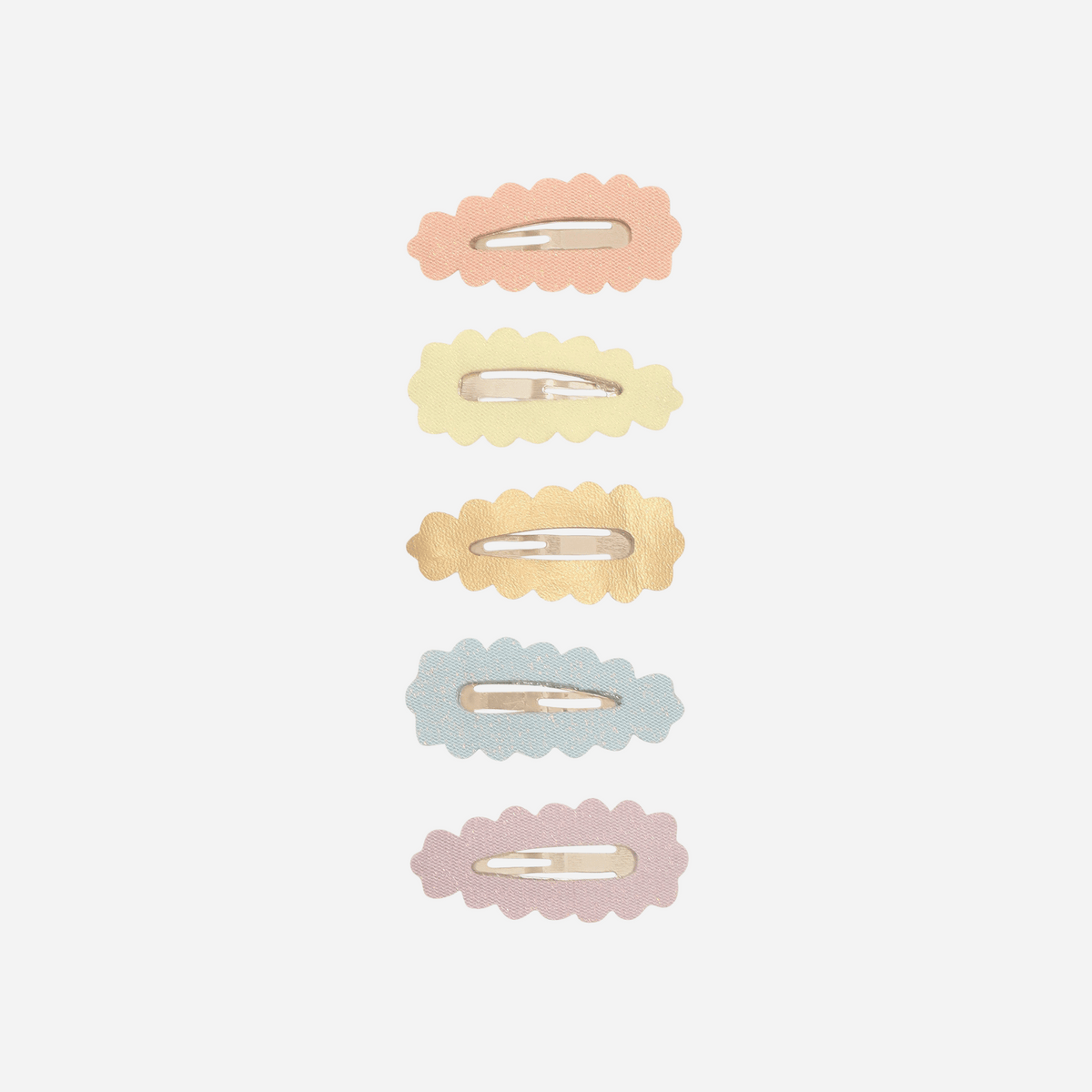 Mimi & Lula - Scalloped Sparkle Mini Clic Clacs - Set of 5 – Dearly
