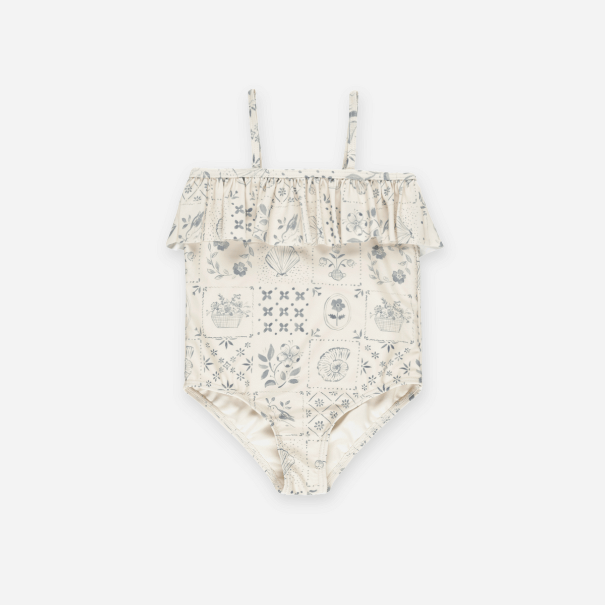 Rylee + Cru - Ruffle One-Piece - Tile – Dearly
